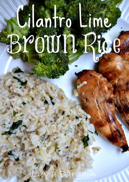 Cilantro Lime Brown Rice - A Chipotle Copycat Recipe