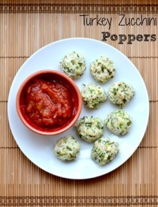Turkey Zucchini Poppers, Gluten Free and Paleo - To Simply Inspire