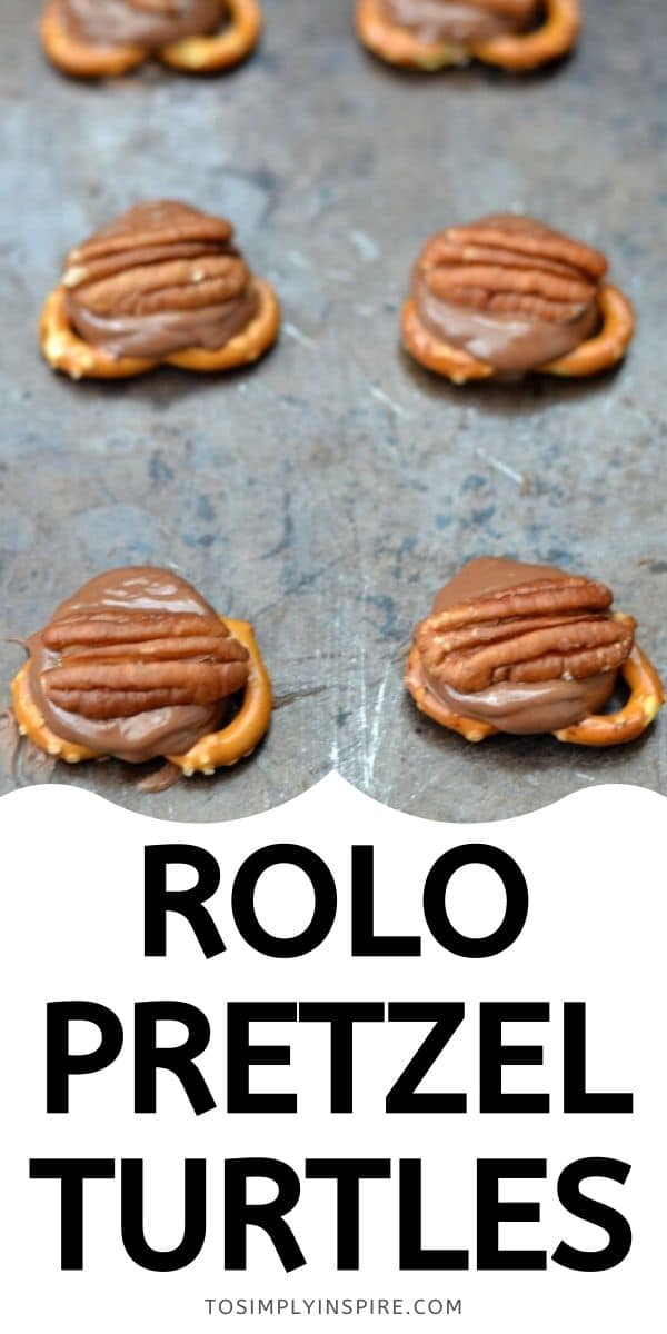 Easy Rolo Pretzel Turtles Recipe - To Simply Inspire