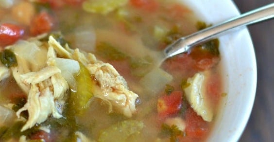 Cilantro Lime Chicken Soup - To Simply Inspire