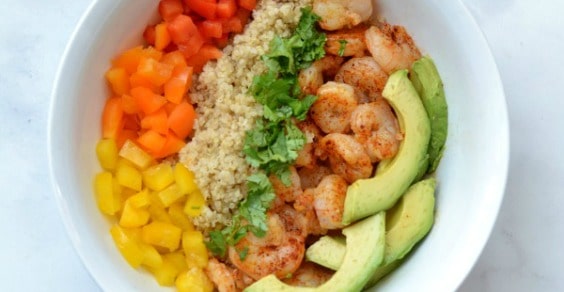 Garlic Shrimp and Quinoa - To Simply Inspire
