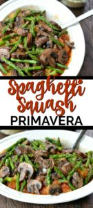 Spaghetti Squash Primavera - To Simply Inspire