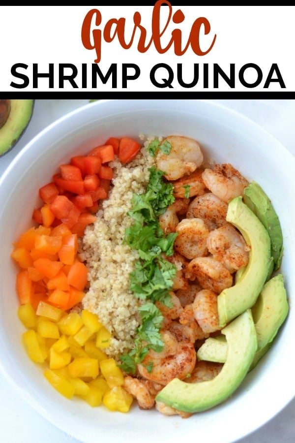 Easy Garlic Shrimp and Quinoa - To Simply Inspire