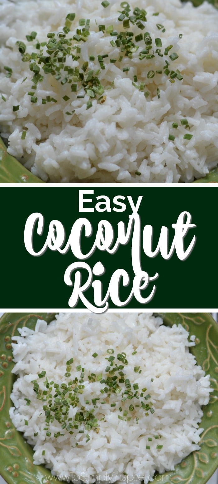 Coconut Rice - To Simply Inspire