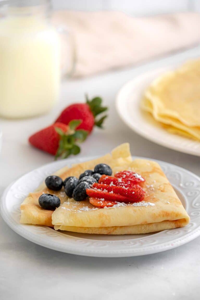 Homemade Crepes - To Simply Inspire