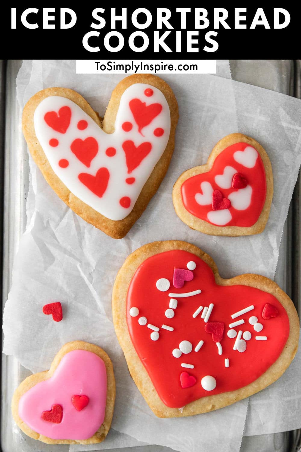 Iced Shortbread Cookies - To Simply Inspire
