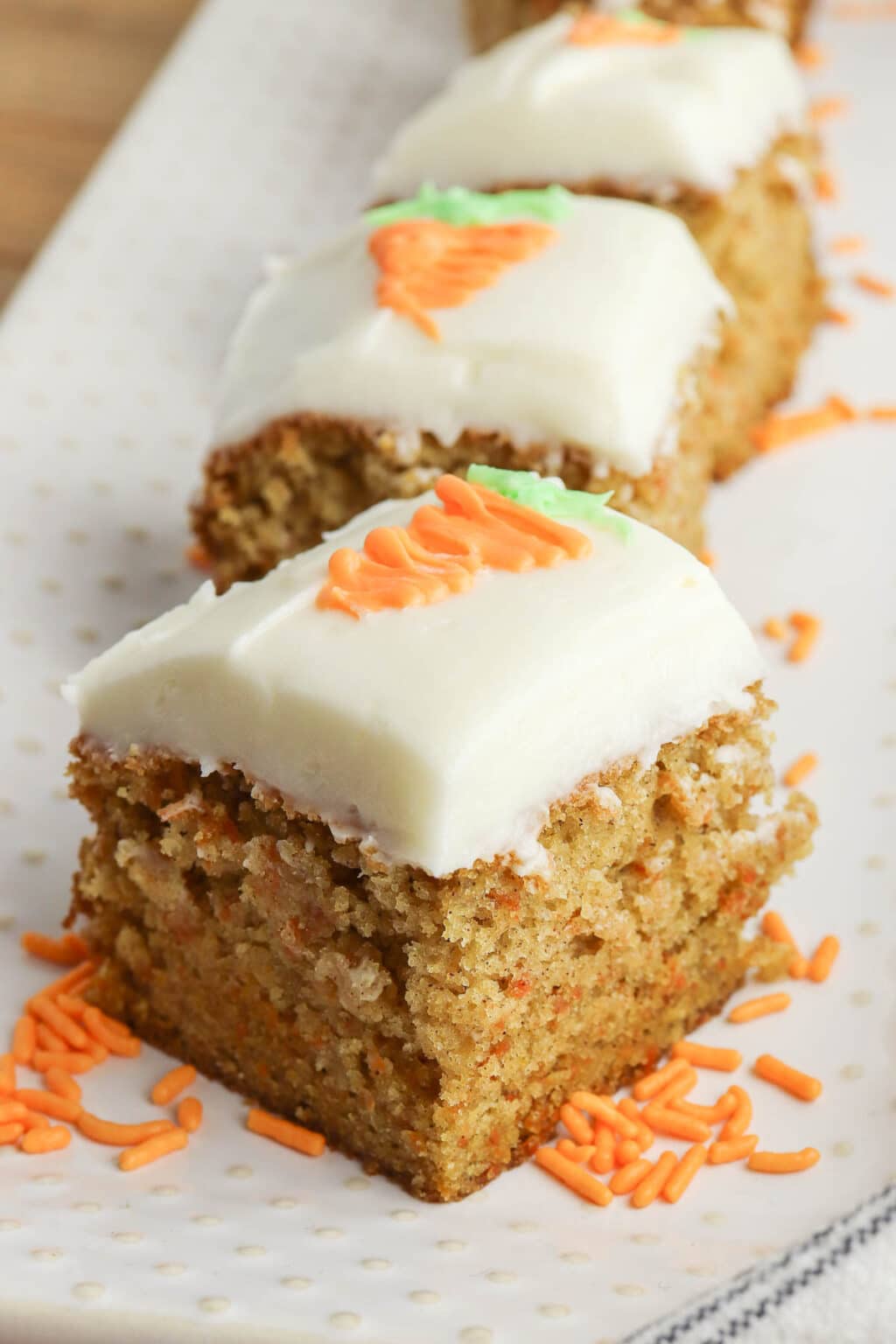 Carrot Cake Bars - To Simply Inspire