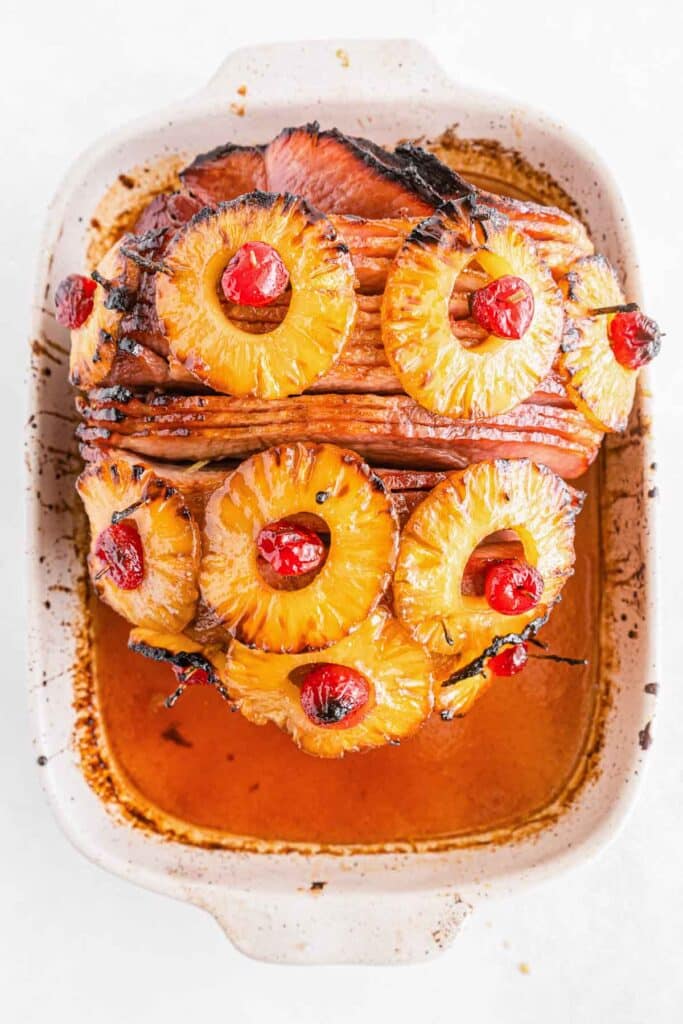 Pineapple Honey Glazed Ham - To Simply Inspire