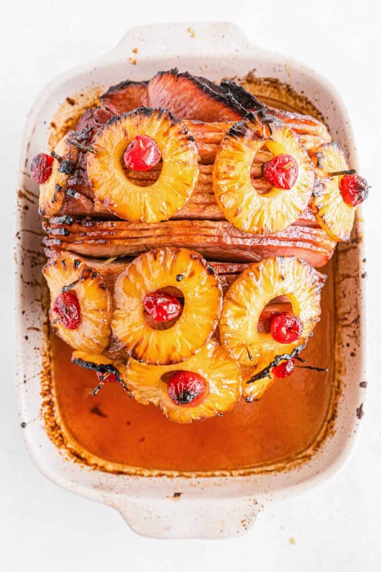 Pineapple Honey Glazed Ham - To Simply Inspire