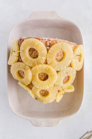 Pineapple Honey Glazed Ham - To Simply Inspire