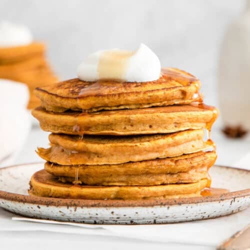 Pumpkin Pancakes - To Simply Inspire