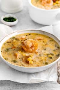 Shrimp Corn Chowder - To Simply Inspire
