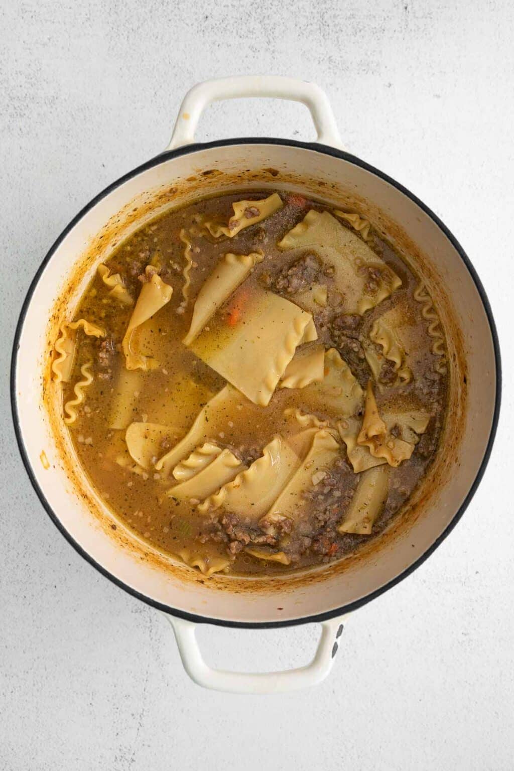 White Lasagna Soup - To Simply Inspire