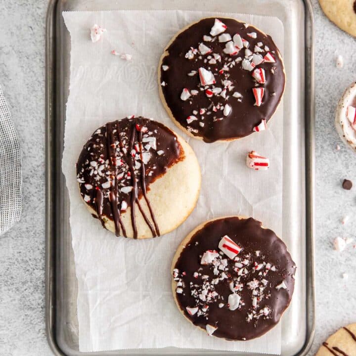 Chocolate Dipped Cookies - To Simply Inspire