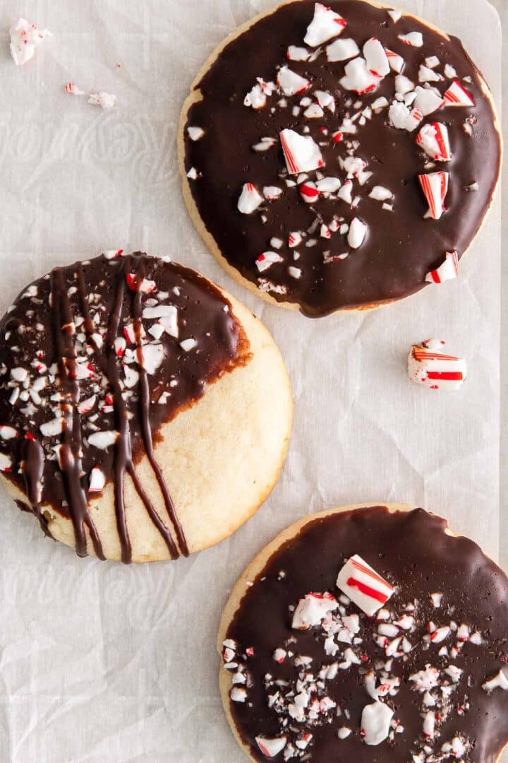 Chocolate Dipped Cookies - To Simply Inspire