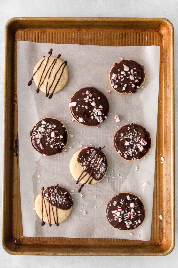 Chocolate Dipped Cookies - To Simply Inspire