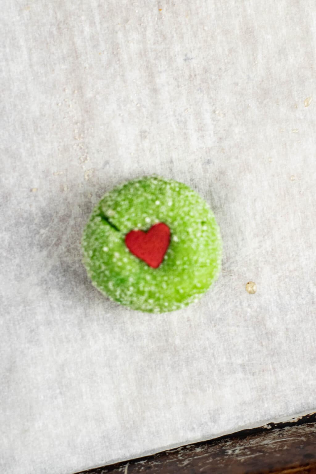 Grinch Crinkle Cookies - To Simply Inspire