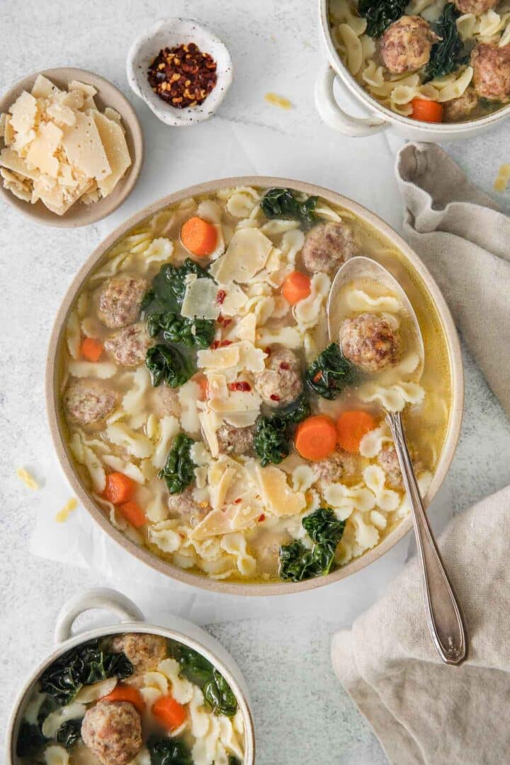 Italian Wedding Soup - To Simply Inspire