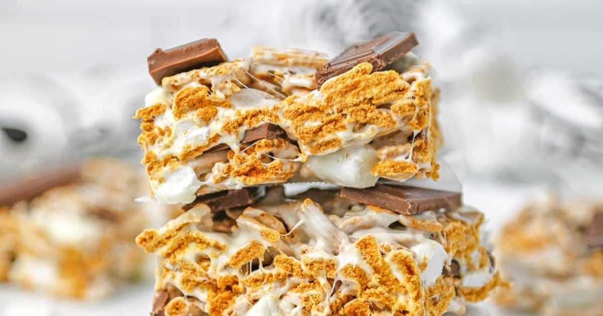 Golden Graham Cereal Bars - To Simply Inspire