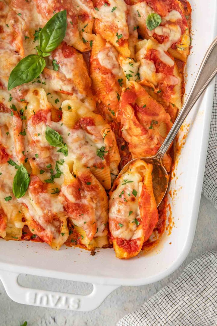 Best Classic Stuffed Pasta Shells - To Simply Inspire