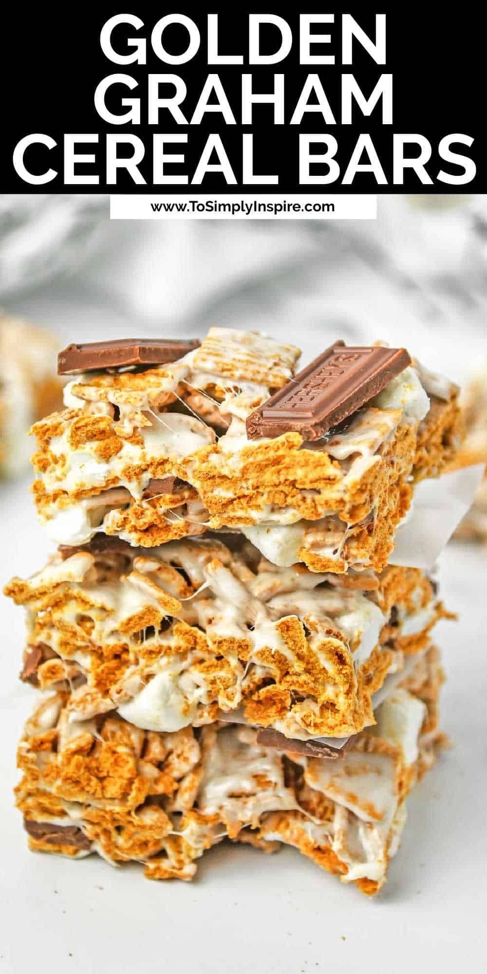 Golden Graham Cereal Bars - To Simply Inspire