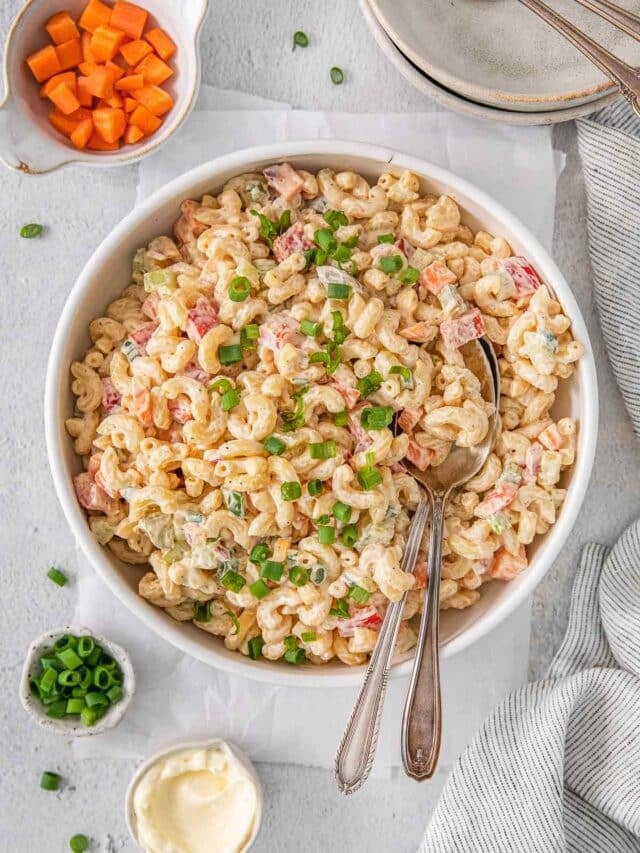 Macaroni Salad Recipe To Simply Inspire