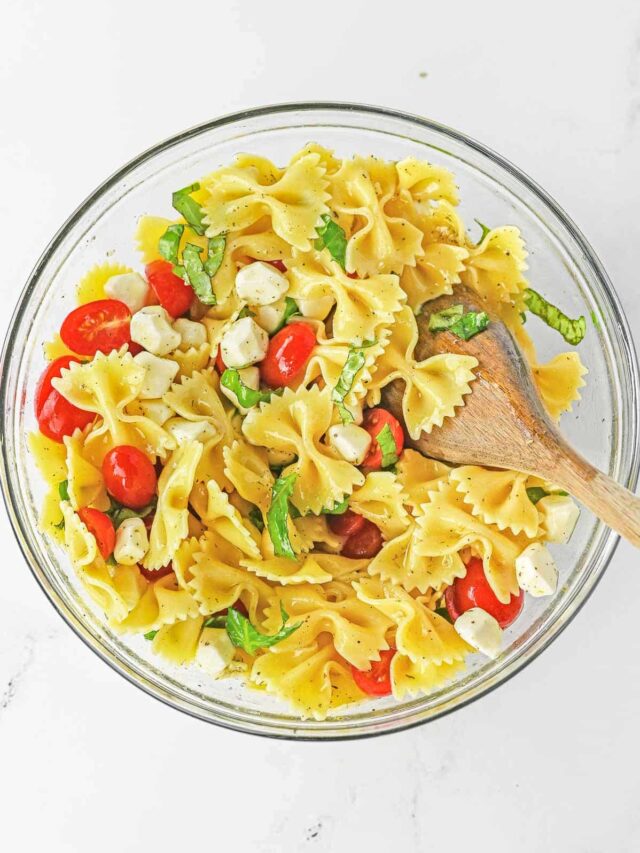 Caprese Pasta Salad Recipe To Simply Inspire
