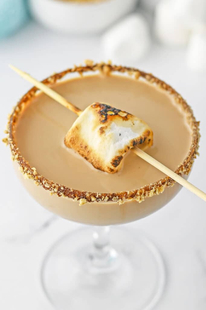 S'mores Martini - To Simply Inspire