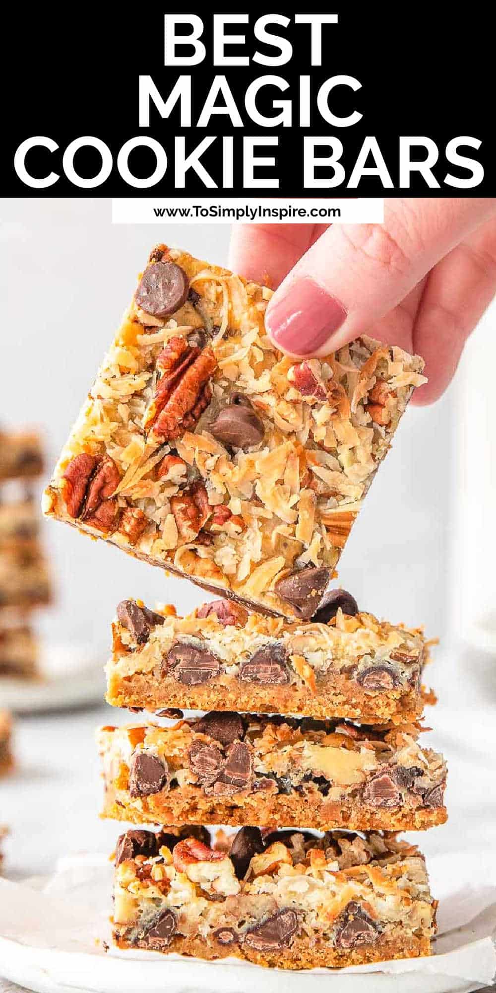 Best Magic Cookie Bars - To Simply Inspire