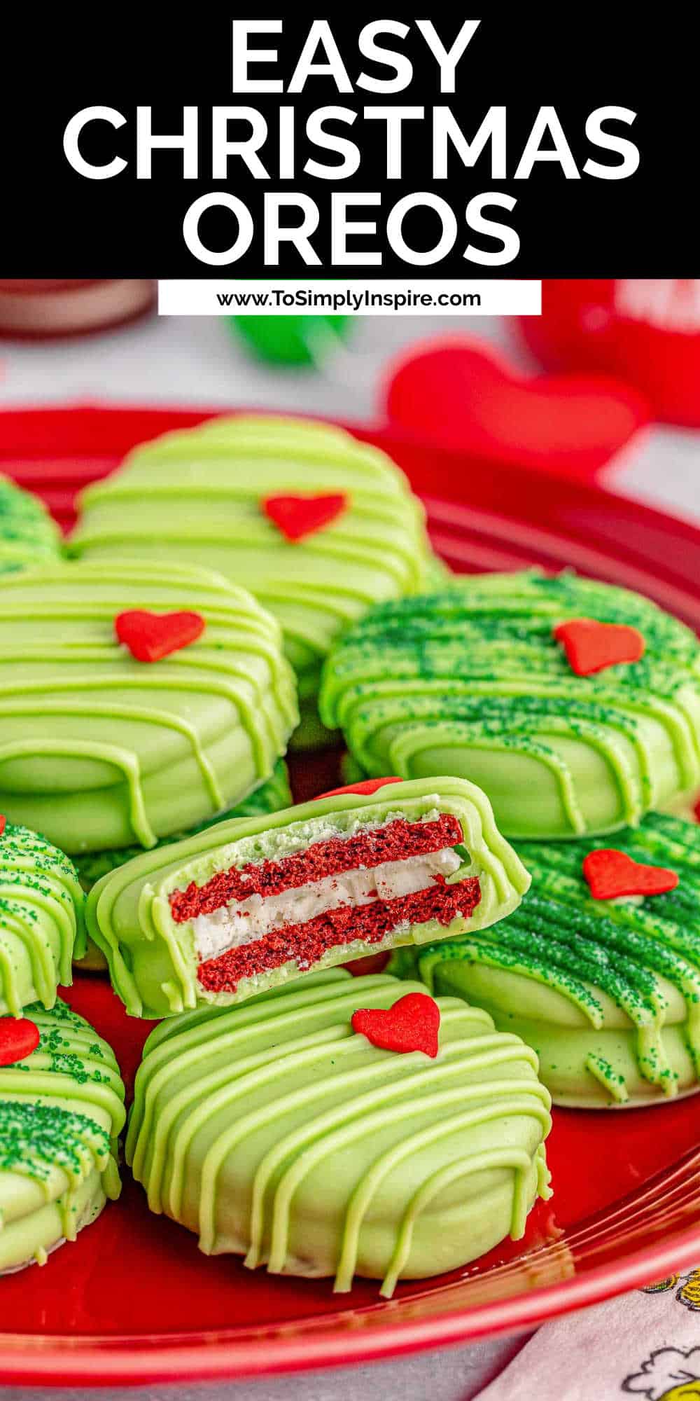 Easy Christmas Oreos - To Simply Inspire