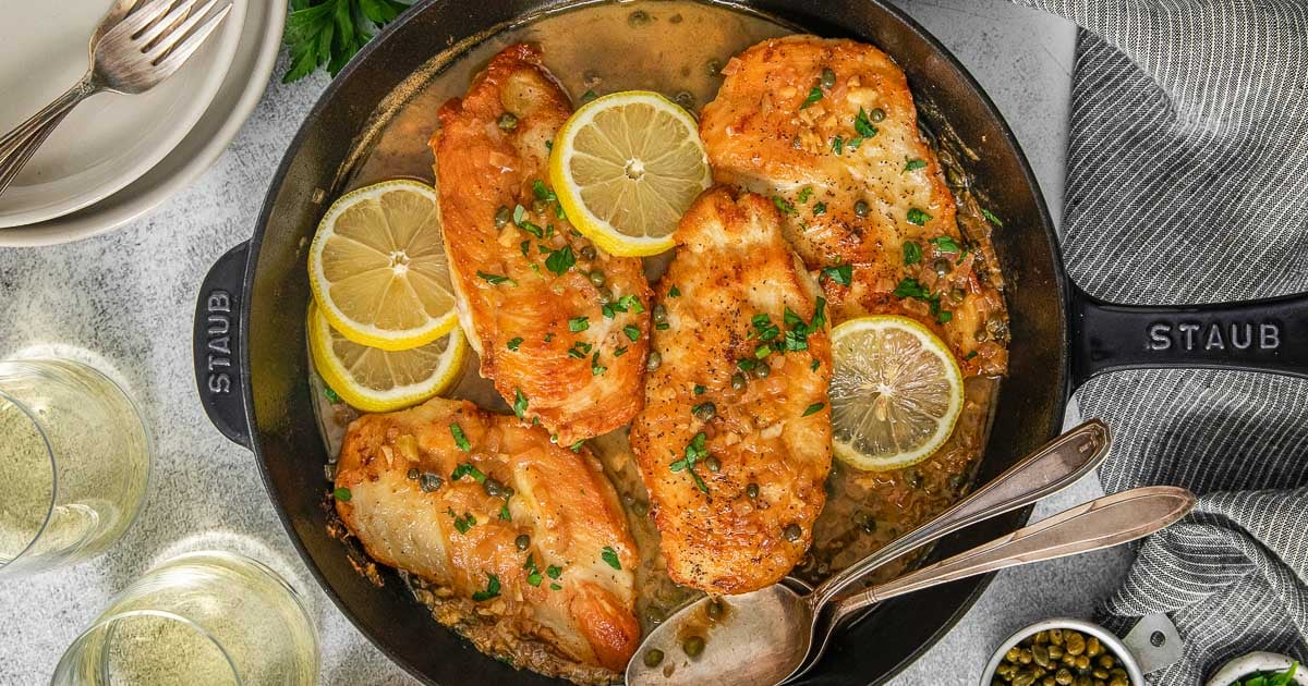 Easy Chicken Piccata Recipe - To Simply Inspire
