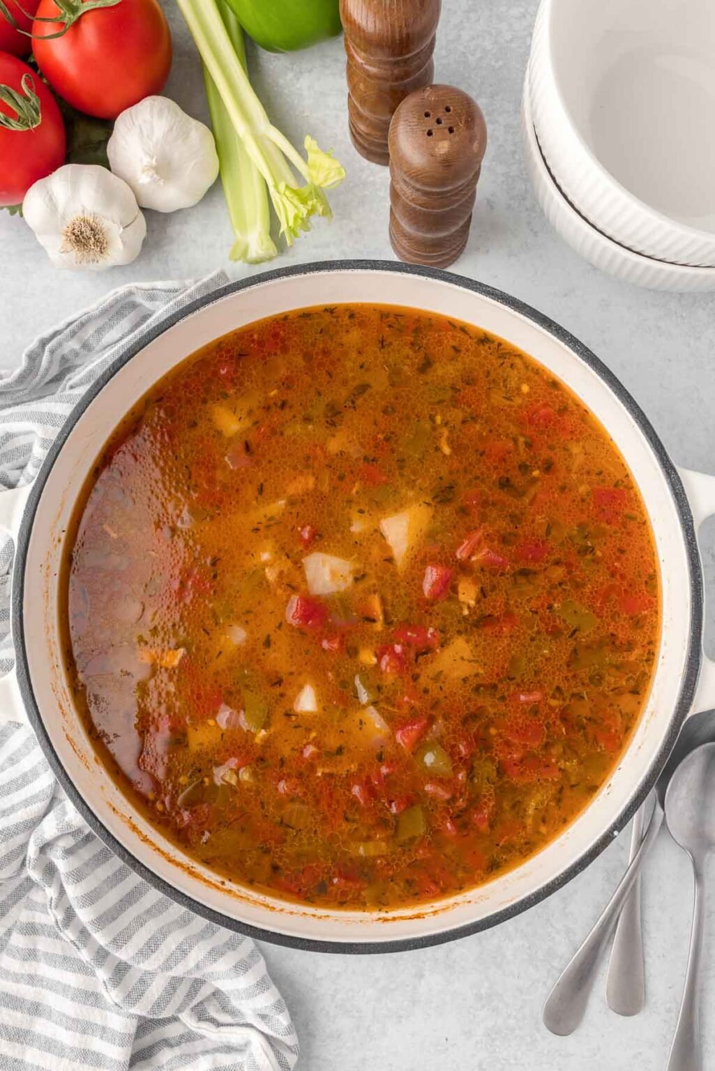 Easy Manhattan Clam Chowder Recipe - To Simply Inspire
