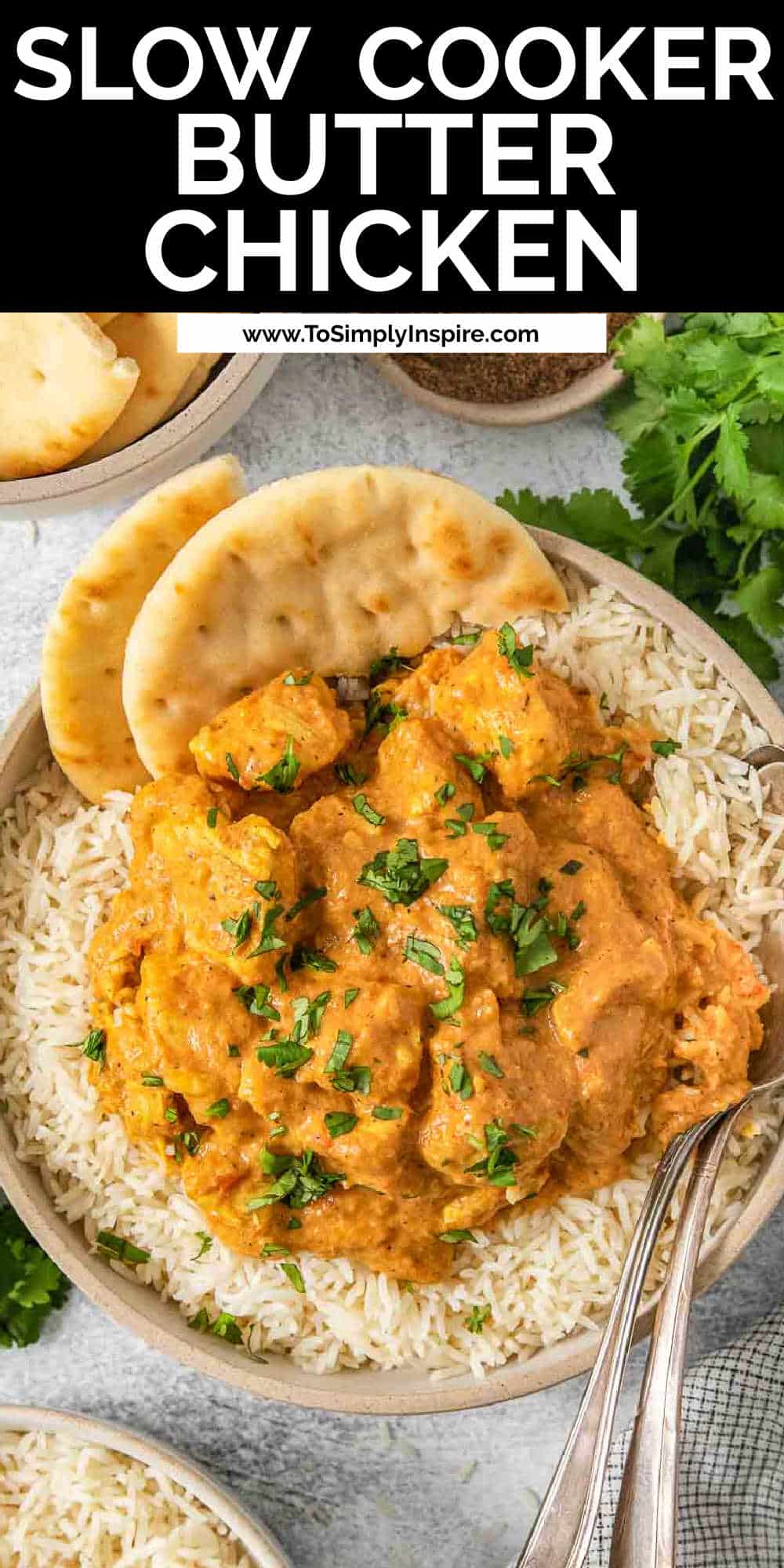 Easy Slow Cooker Butter Chicken - To Simply Inspire