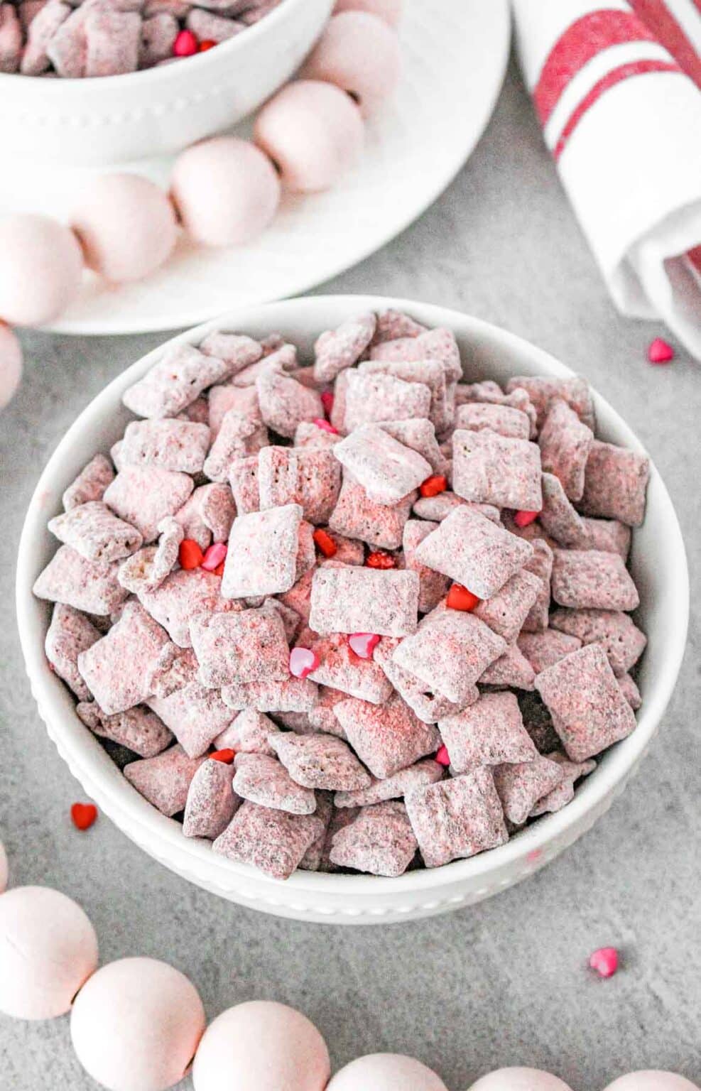 Strawberry Muddy Buddies - Pink Puppy Chow