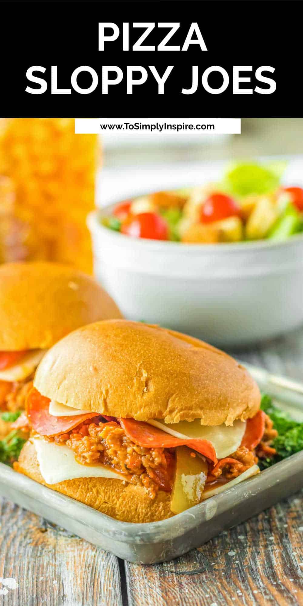 Easy Pizza Joes Recipe - To Simply Inspire