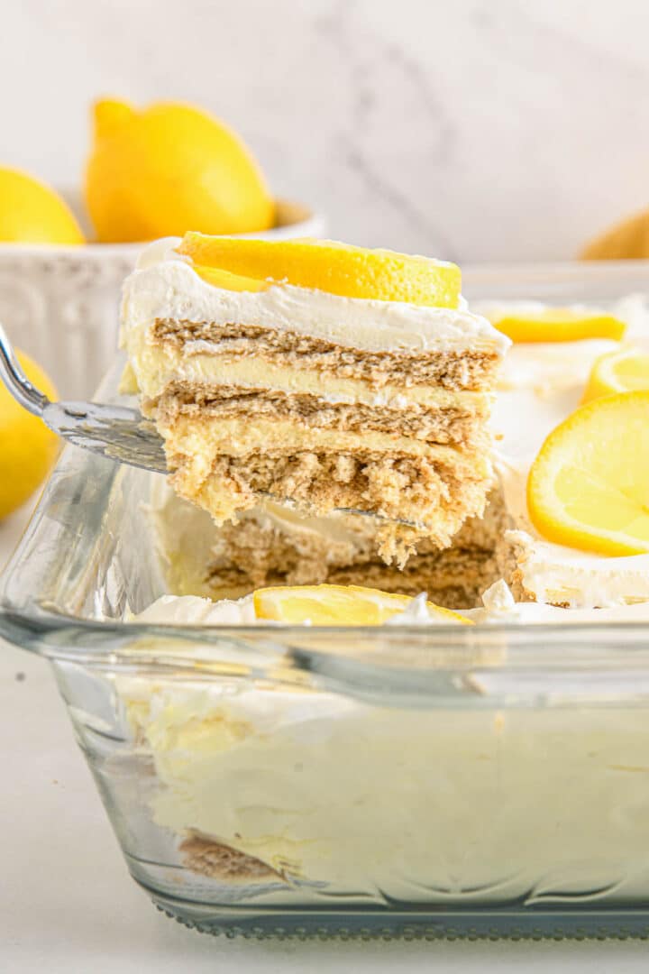 Lemon Icebox Cake - To Simply Inspire