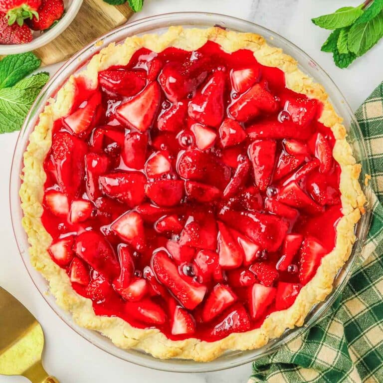 Easy Strawberry Pie Recipe - To Simply Inspire
