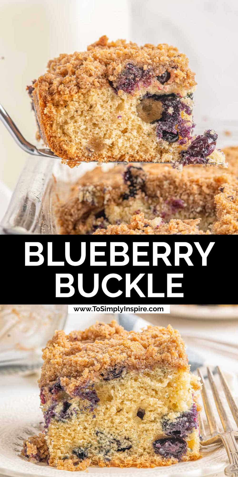 Best Blueberry Buckle Recipe - To Simply Inspire
