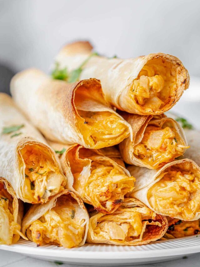 Baked Chicken Taquitos Recipe - To Simply Inspire