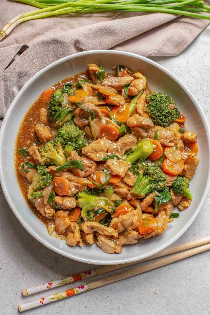 Pork Chop Suey - To Simply Inspire