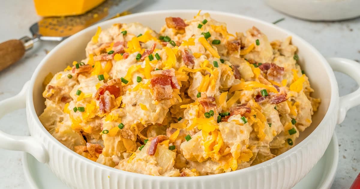 Easy Bacon Ranch Potato Salad Recipe - To Simply Inspire