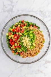 Easy Tabouli Salad - Lebanese Tabbouleh Recipe