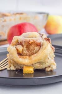Easy Apple Cinnamon Rolls with Maple Icing - To Simply Inspire