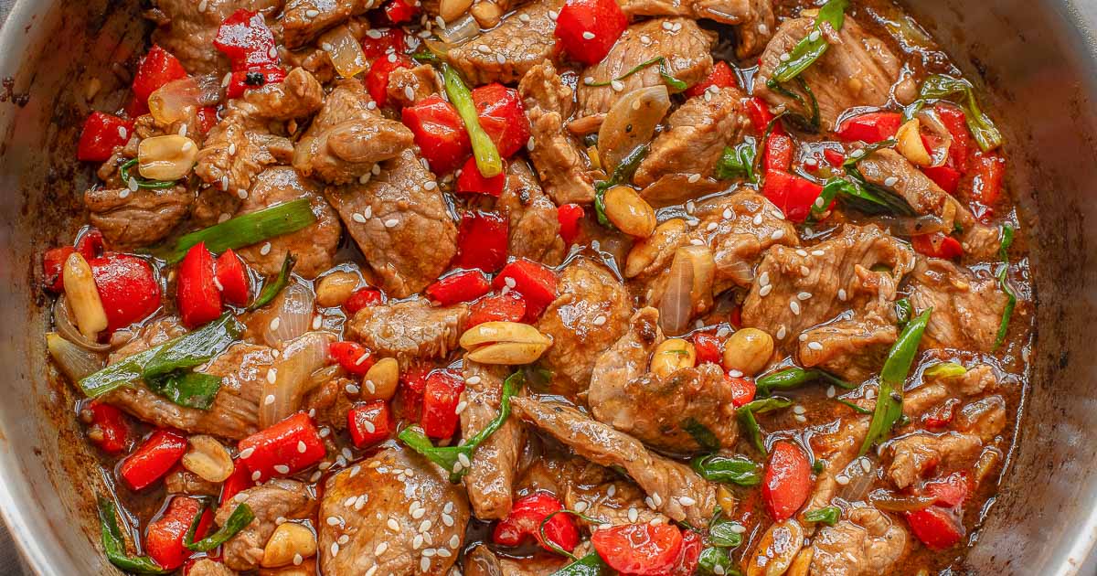 Easy Kung Pao Beef Recipe - To Simply Inspire