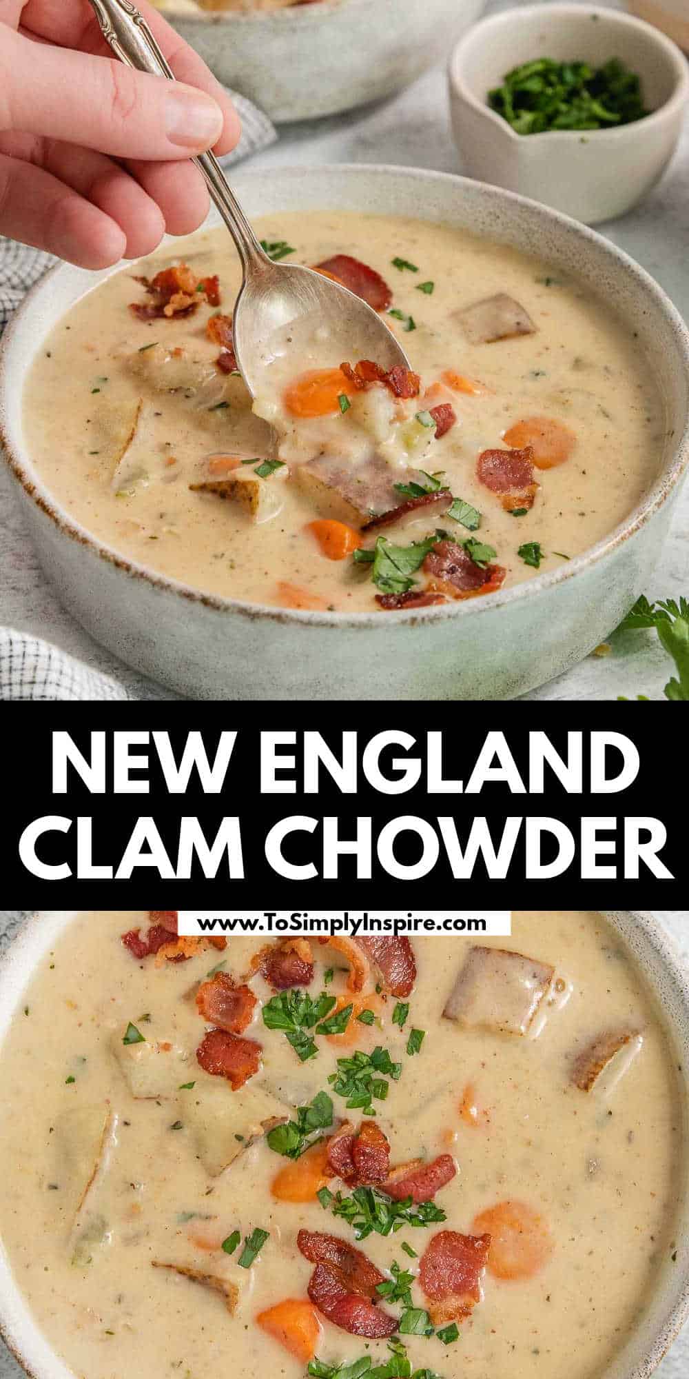 Easy New England Clam Chowder Recipe - To Simply Inspire