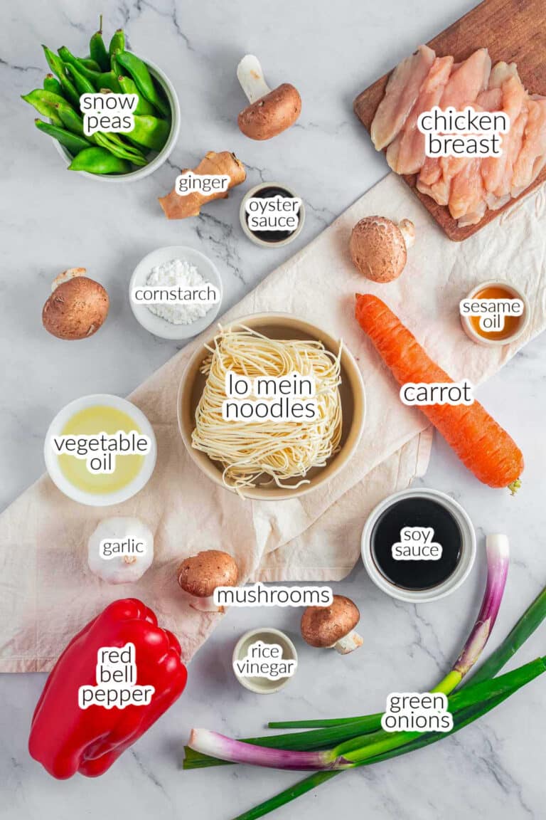 Easy Chicken Lo Mein Recipe - To Simply Inspire