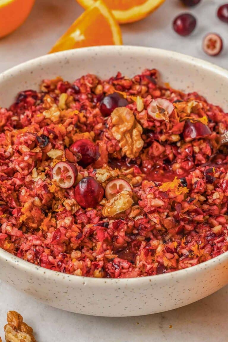 Easy Cranberry Orange Relish Recipe - To Simply Inspire