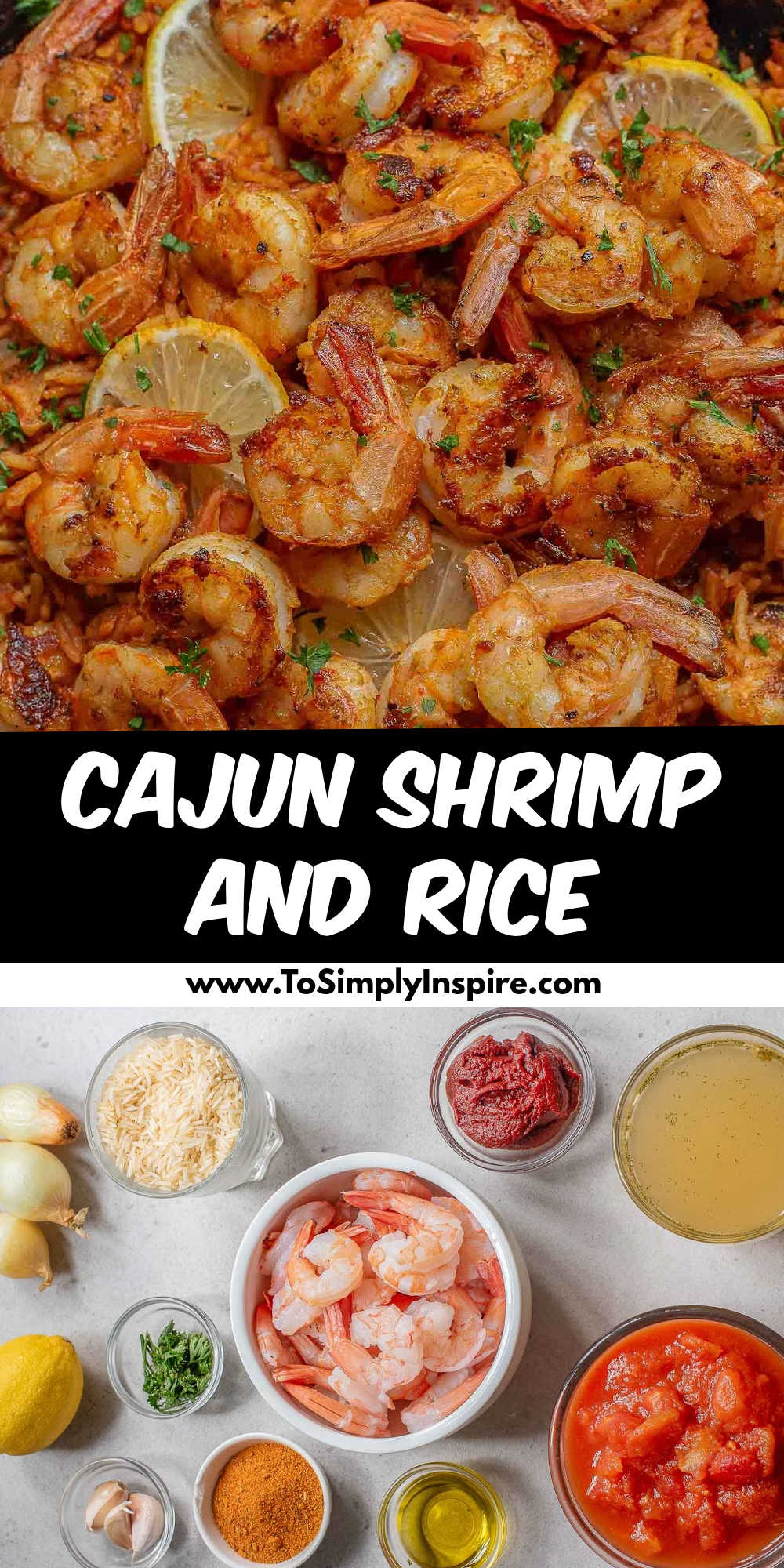 Easy Cajun Shrimp and Rice Skillet Recipe - To Simply Inspire
