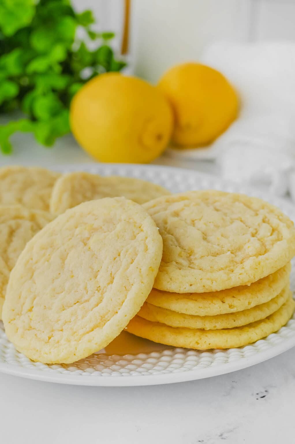 Delicious Soft Lemon Sugar Cookies Recipe - To Simply Inspire