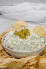Easy Dill Pickle Dip Recipe - To Simply Inspire